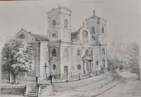 How to Draw a Church - TheArtOfIzzi